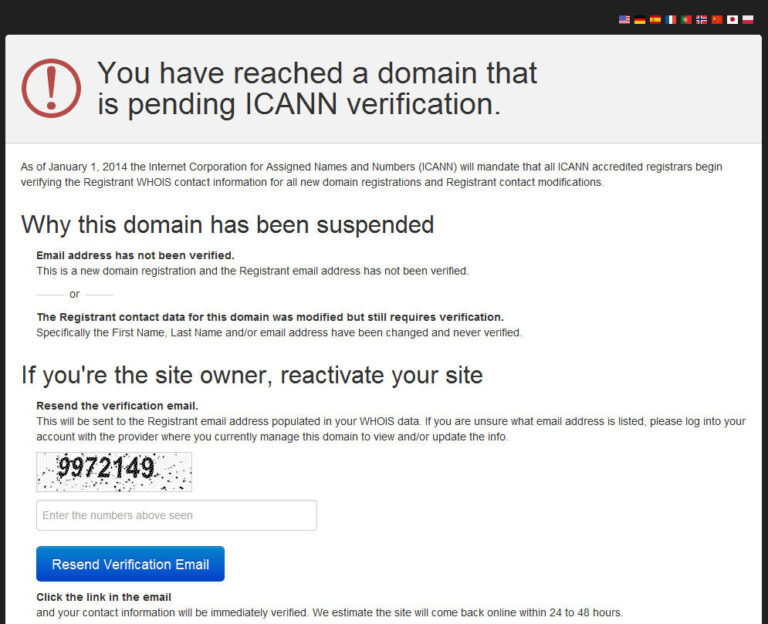 ICANN Verification – Is this real or fake? - purely.website